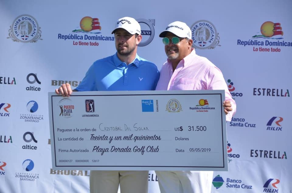 Golfista chileno Cristóbal Del Solar se corona campeón del Puerto Plata ...