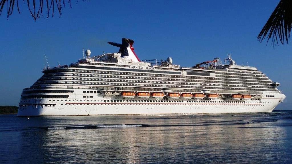 Lujoso barco turístico Carnival Magic sigue realizando viajes a ...
