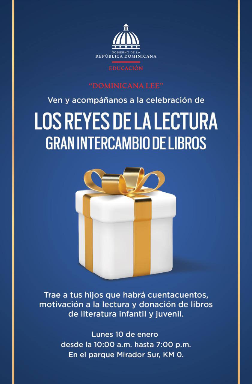Educación celebrará evento “Los Reyes de la Lectura” - Puerto Plata Digital